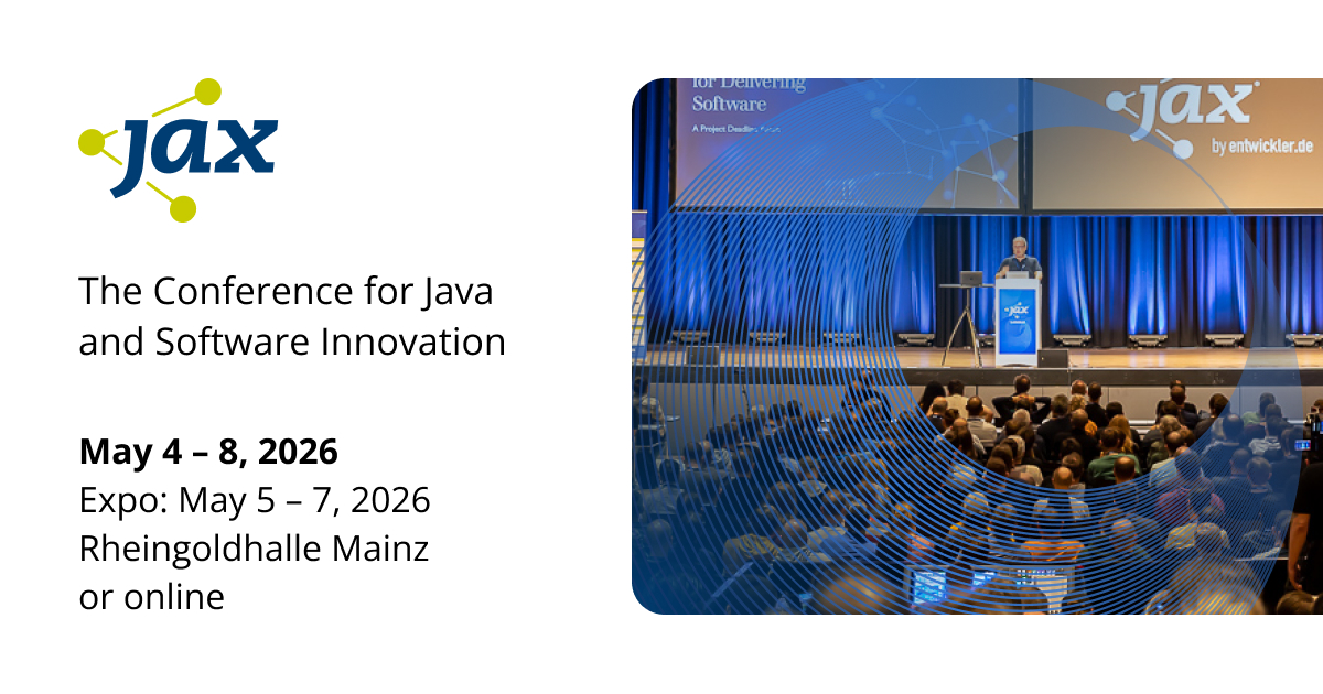 JAX 2026 | The Conference for Java, Architecture & Software Innovation
